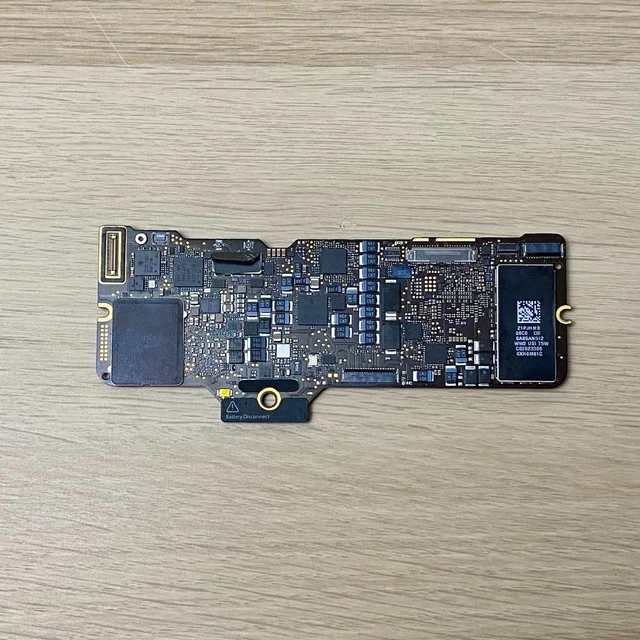 MACBOOK 12& A1534 2016 Logic Board m7-6Y75 1.3GHz 8GB 512GB 820-00244-A ...