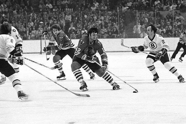 STAN MIKITA OF The Chicago Black Hawks 1970s ICE HOCKEY OLD PHOTO EUR 6 ...