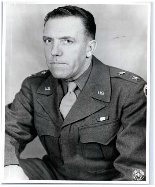 1940S-50S MAJ GENERAL Frank A. Keatine U.S. 8" X 10" Photo M1 £70.27 ...