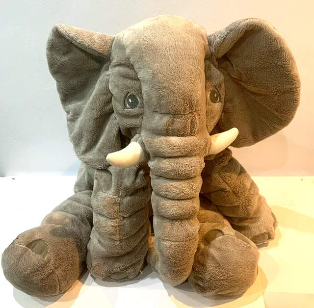 IKEA KLAPPAR ELEFANT Large Elephant Soft Toy Plush Comforter 23 1/2 ...