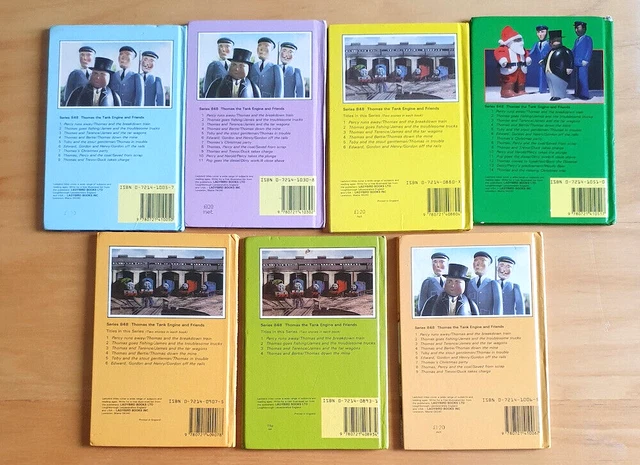 THOMAS THE TANK Engine And Friends Vintage Ladybird Book Bundle X 7 ...