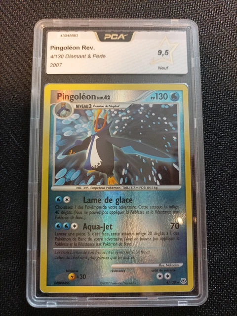CARTE POKÉMON PINGOLEON 4/130 Reverse Diamant Et Perle PCA 9.5 EUR 100 ...