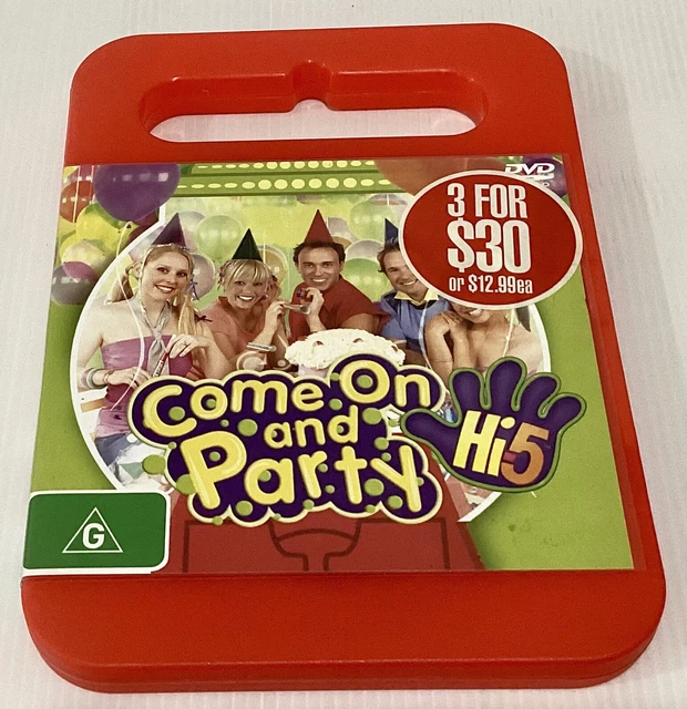 HI-5 COME ON And Party DVD Region 4 Free Post Hi5 $9.90 - PicClick AU