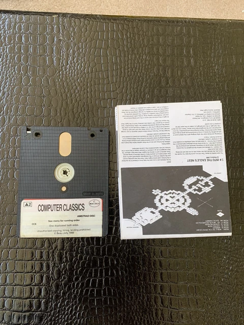 COMPUTER CLASSICS - Amstrad CPC 6128 disque ALIENS ZYNAPS Dynamite Dan ...