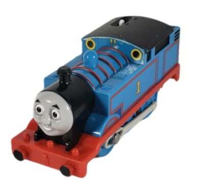 THOMAS & FRIENDS Trackmaster Motorized 2009 Mattel Toy Train Engine #1 ...