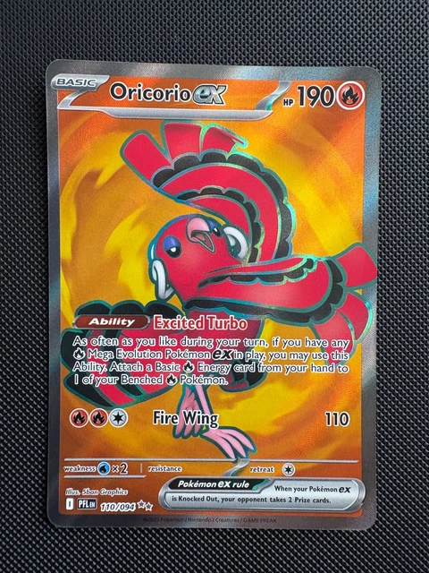 ORICORIO EX - Pokémon Phantasmal Flames - 018/094 £0.99 - PicClick UK
