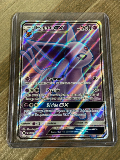 ESPEON GX 140/149 Carta Pokémon Sole e Luna Intera Arte EUR 15,35 - PicClick IT