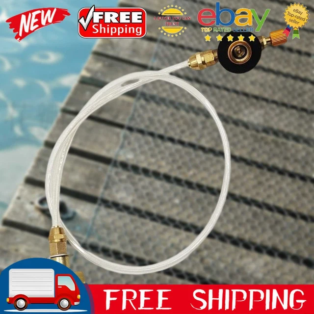 RUSSIAN INFLATION VALVE Connector Split Flat Gas Tank Filling Bridge ...