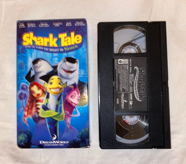SHARK TALE VHS - DreamWorks 2005 Will Smith Angelina Jack Black £9.49 ...