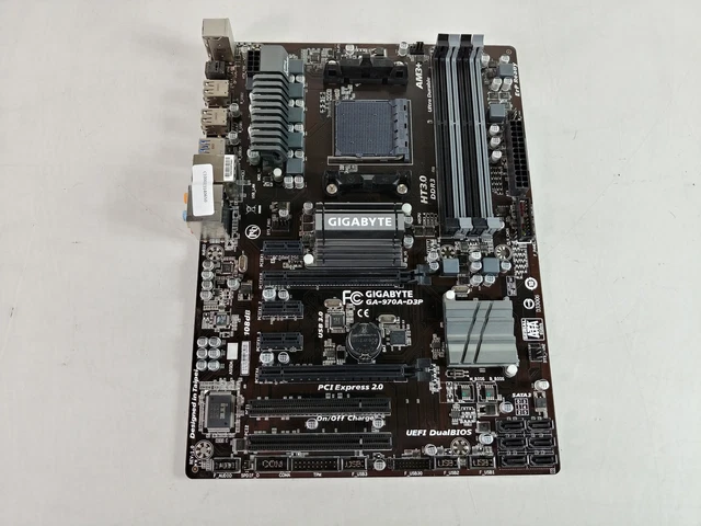 GIGABYTE GA-970A-D3P SOCKET AM3+ DDR3 SDRAM Desktop Motherboard £105.52 ...