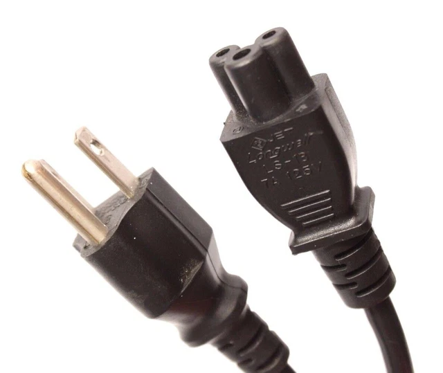 3-PRONG MICKEY MOUSE AC Power Cord Cable for Dell Inspiron Desktop ...