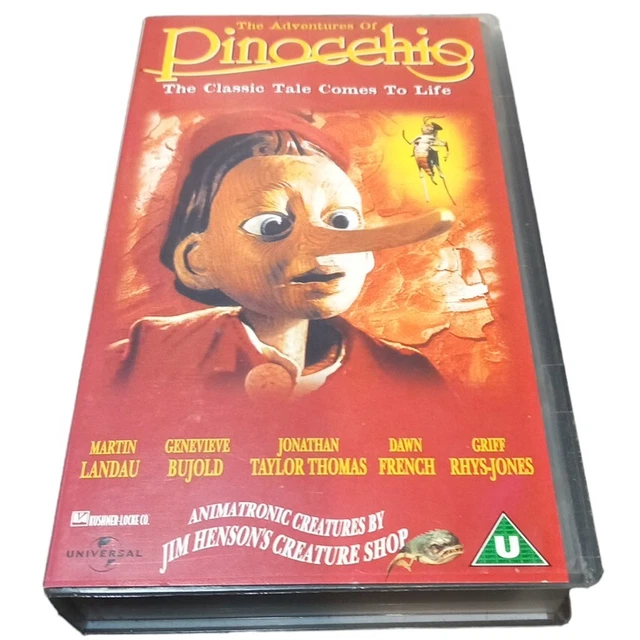 THE ADVENTURES OF Pinocchio VHS Video Tape, Jim Henderson, PAL £5.49 - PicClick UK