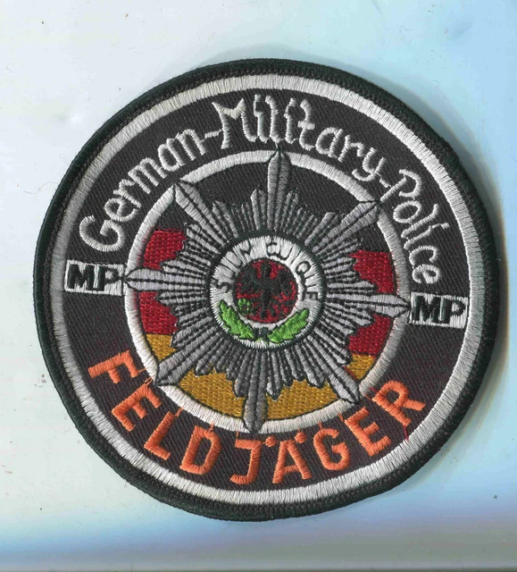 BUNDESWEHR: VERBANDSABZEICHEN: FELDJÄGER - German Military Police MP ...