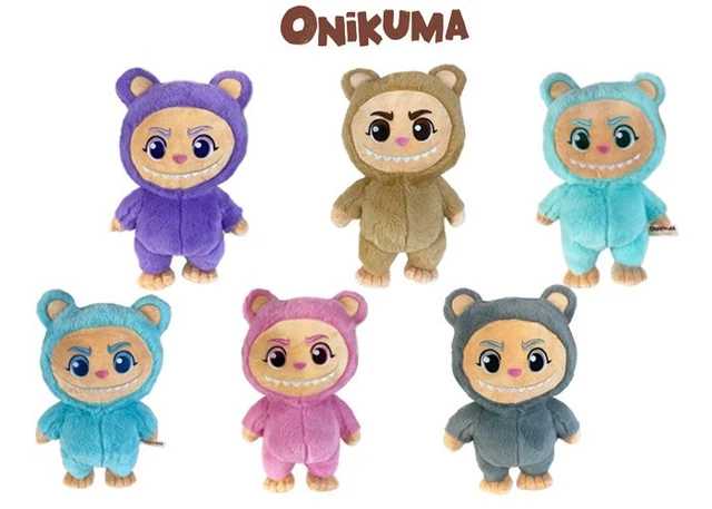 ONIKUMA PELUCHE VISAGE Brodé 60cm The Monsters Original Similaire ...