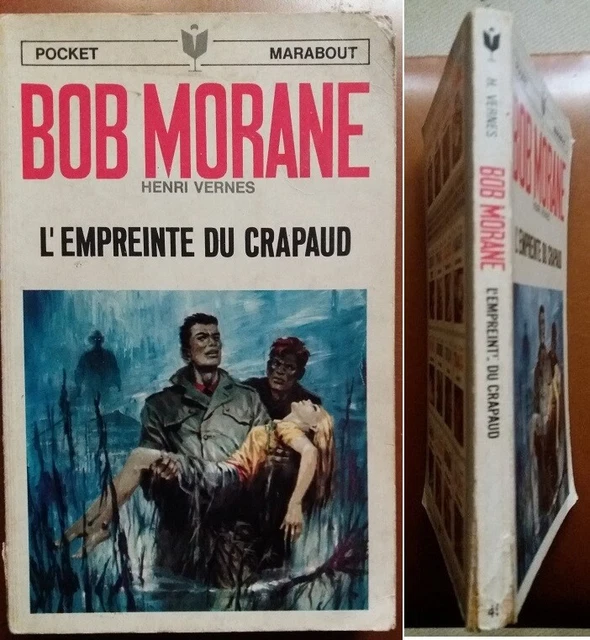 C1 HENRI VERNES Bob Morane L EMPREINTE DU CRAPAUD EO Type 7 1968 Port ...