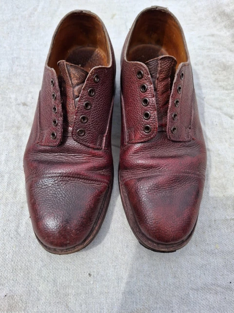 WW2 ? BRITISH army officer shoes £21.50 - PicClick UK