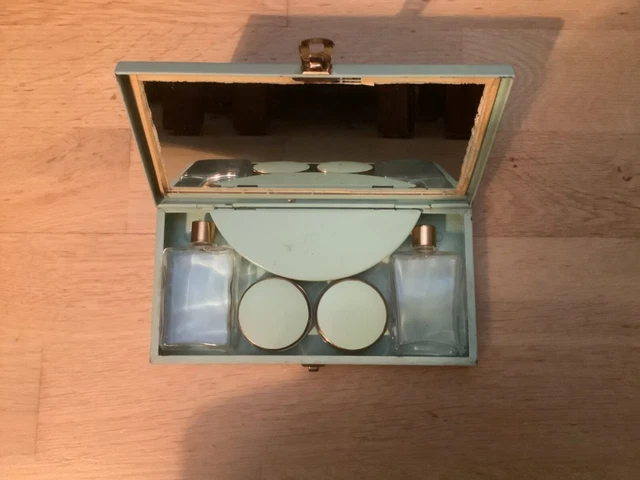 VINTAGE 1950'S/60'S TRAVEL Sirram Beauty Set, Vanity Case & Original ...