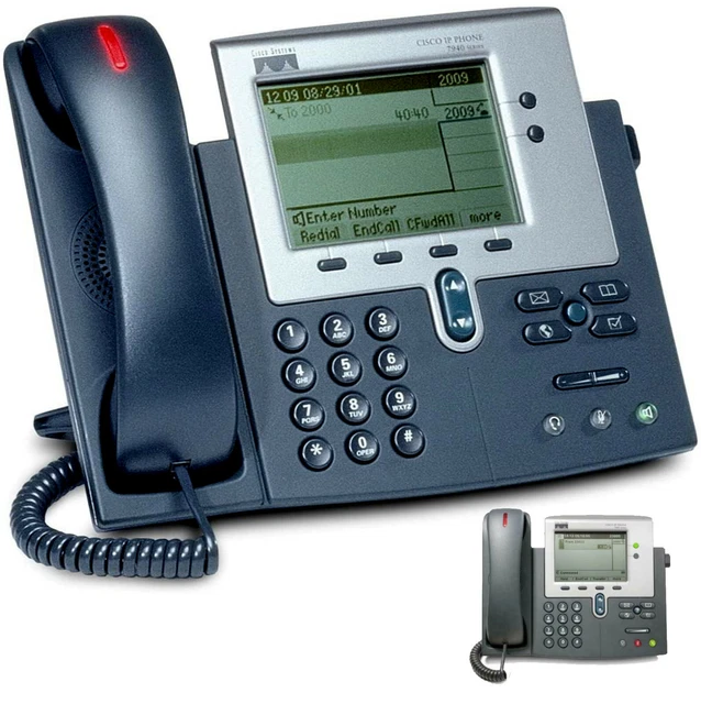 CISCO CP-7940G TÉLÉPHONE IP CP7940 IP Téléphone Sip Haut Condition ...