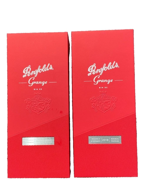 PENFOLDS GRANGE 2018 Presentation Boxes $30.00 - PicClick AU