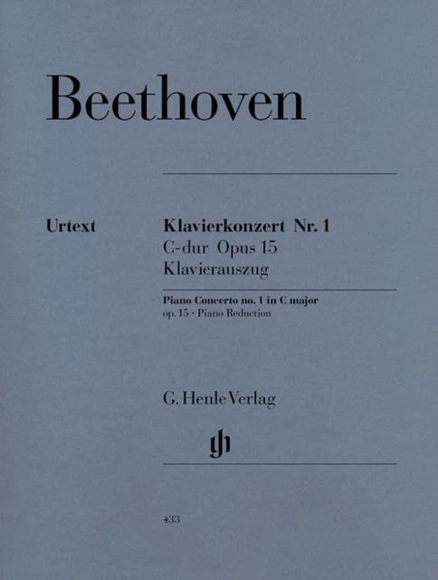BEETHOVEN, LUDWIG VAN - Klavierkonzert Nr. 1 C-dur op. 15, Ludwig van ...