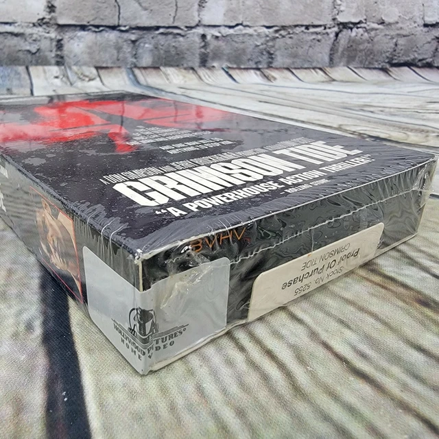 CRIMSON TIDE VHS Tape NEW Sealed Denzel Washington Gene Hackman Action ...