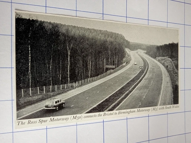 ROSS SPUR MOTORWAY M50 connects the Bristol to Birmingham M5 with S ...
