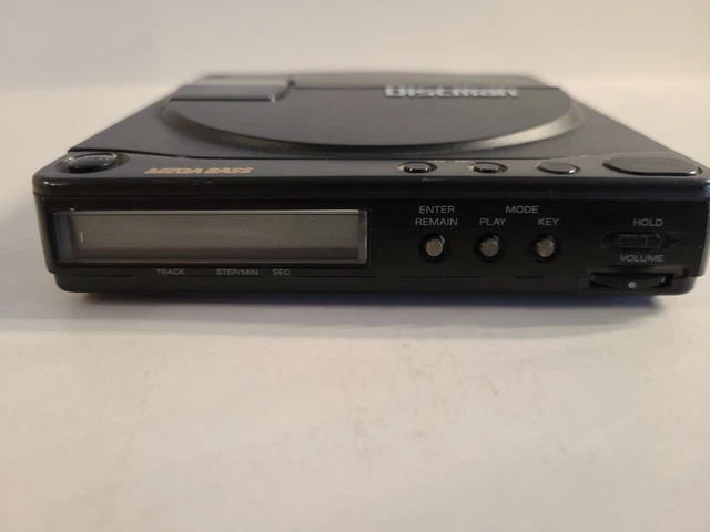 SONY D-9 PORTABLE Discman Vintage Audiophile CD Player Tested Works ...