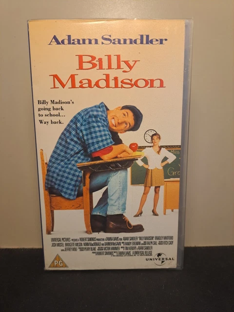 BILLY MADISON - 1995 VHS - Classic 90's Movie £2.75 - PicClick UK