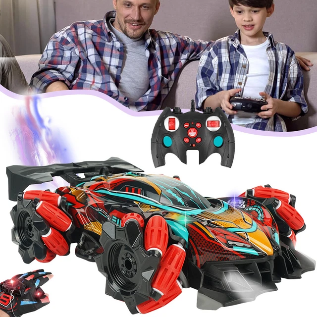 REMOTE CONTROL CAR 2.4GHz 4WD Hand Controlled Gesture 360° Rotation ...