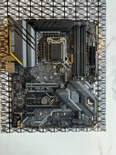 ASUS TUF GAMING Z490-PLUS (WIFI) Motherboard LGA 1200 Intel Core ATX £ ...