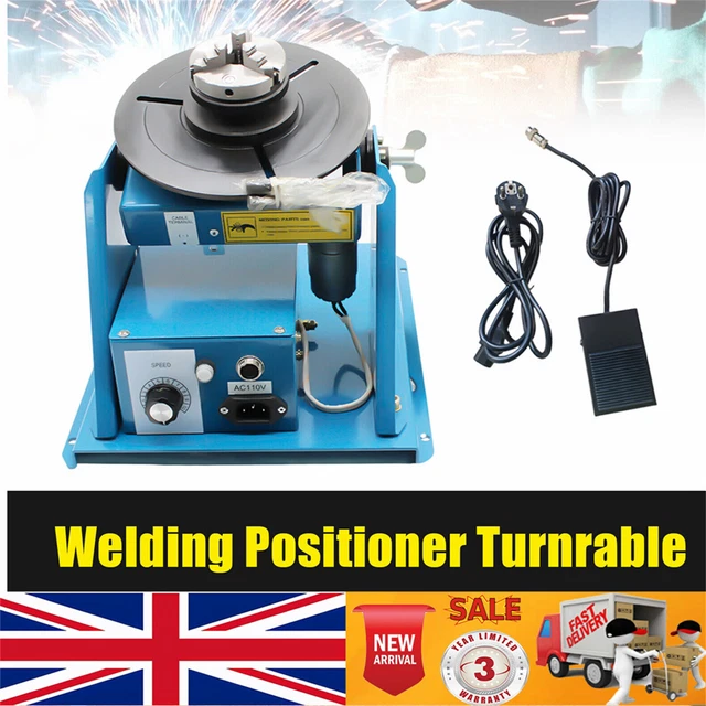 3 JAW WELDING Turntable Turntable Manipulator Welding Positioner Rotary ...