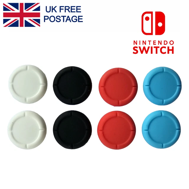 NINTENDO SWITCH REPLACEMENT Joy Con Caps Pads Covers Thumb Stick Grips ...