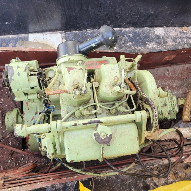 SABB 2 JHR inboard Marine Diesel Engine from lifeboat Used Good - Ship ...