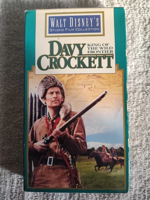 DAVY CROCKETT KING Of The Wild Frontier [1955 Release] (VHS) Walt ...