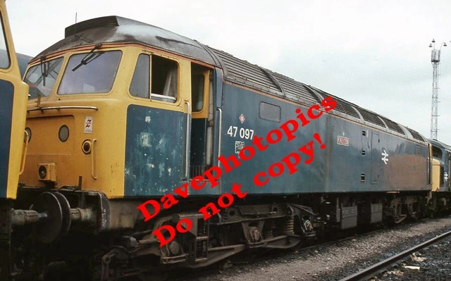 ORIGINAL 35MM SLIDE Diesel / Electric Train / Railway 47097 Jul 1990 £3 ...