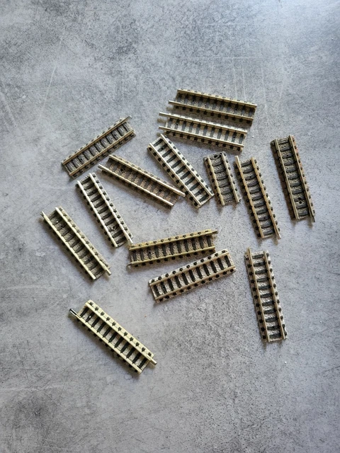 LOT DE 14 Rails droit 57,5 mm voie Profi N - FLEISCHMANN 9102 et autres EUR 20,00 - PicClick FR