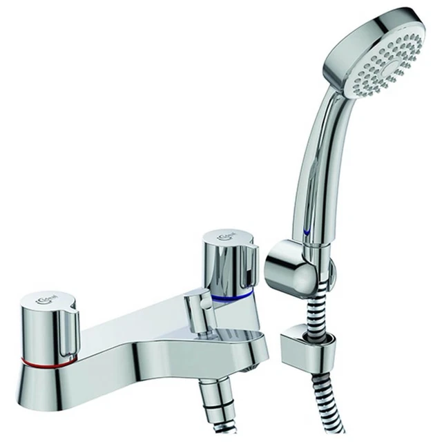 IDEAL STANDARD ALTO Dual Control Bath Shower Mixer Tap & Kit ~ B9675AA ...