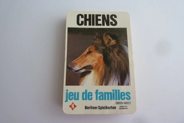 JEU DE CARTES famille "Les chiens" EUR 0,60 - PicClick FR