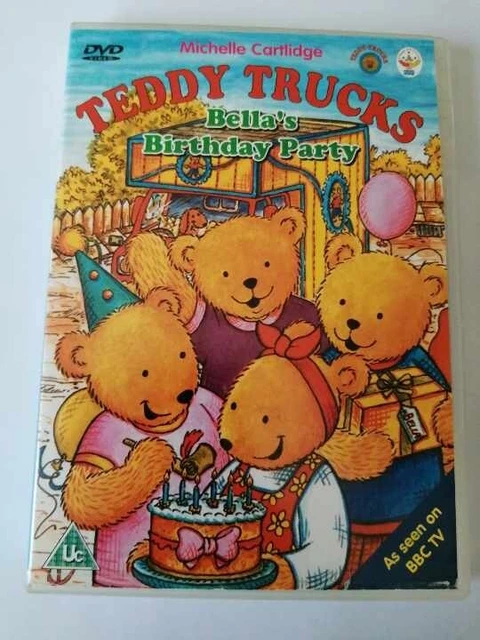 DVD TEDDY TRUCKS - Bella's Birthday Party. Movie. Film. Free UK Post £5 ...