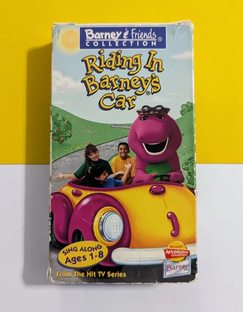 RIDING IN BARNEY'S Car (1995, VHS) Barney & Friends. Collection Sing ...