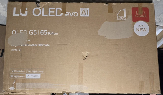 LG OLED EVO 65” G5 4K TV OLED65G54LW £899.00 - PicClick UK