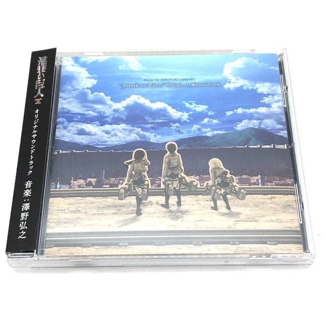 ATTACK ON TITAN Shingeki no Kyojin Original Soundtrack CD OST Hiroyuki Sawano EUR 6,14 - PicClick FR