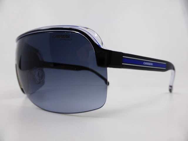 CARRERA SUNGLASSES TOPCAR 1/N T5C/9O Black Crystal Blue - Grey Gradient ...