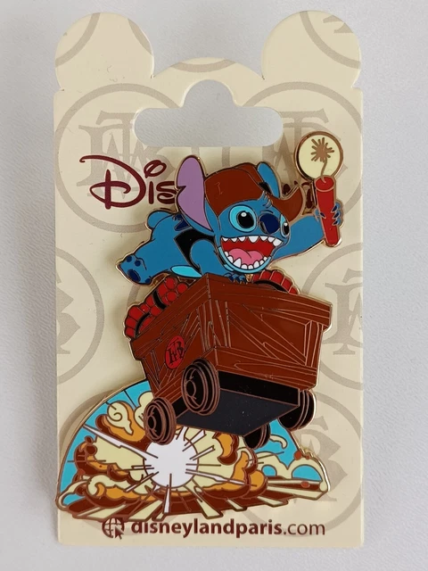 PIN'S PIN STITCH Train Mine BTM WAGON Big Thunder Mountain / Disneyland ...