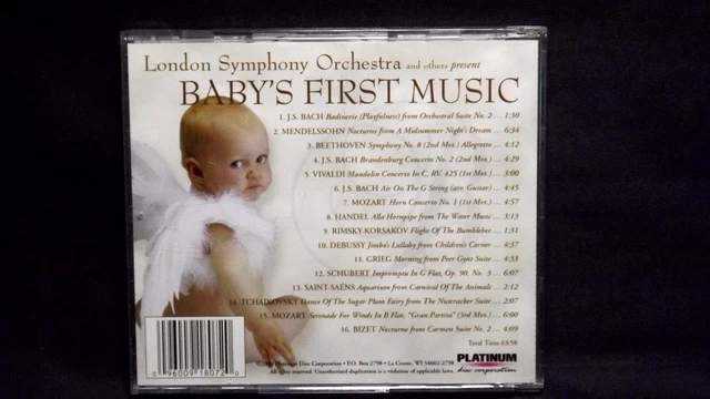 CD DE MUSIQUE Baby's First London Orchestra Plus - Platinium 2000 16 ...