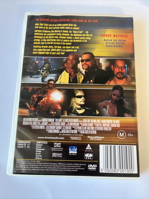 BIKER BOYZ DVD Laurence Fishburne, Derek Luke, Orlando Jones. FREE POST £4.92 - PicClick UK