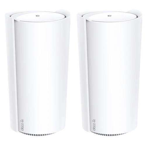 TP-LINK DECO XE200 (AXE11000) Tri-Band WiFi 6E Whole-Home Mesh System ...