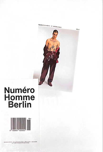 DAMIANO DAVID NUMERO Homme Berlin Magazine 2023 MANESKIN Thomas Raggi ...