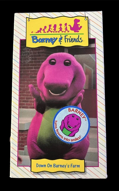 BARNEY & FRIENDS Down On Barney's Farm (VHS) video Time Life canto ...