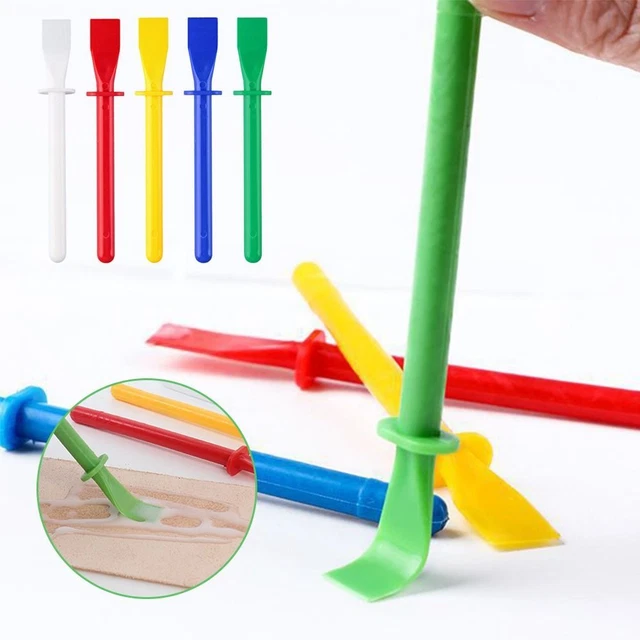 DIY HANDCRAFT LEATHER Gluing Tool Hand Tools Adhesive Scraper Leather ...